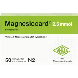 Verla-Pharm Arzneimittel GmbH & Co. KG Magnesiocard 2,5 mmol Filmtabletten 50 St