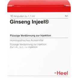 Heel Ginseng Injeel Ampullen 10 St