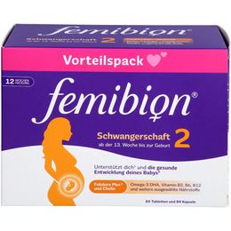 Wick Femibion 2 Schwangerschaft Kombipackung 2X84 St