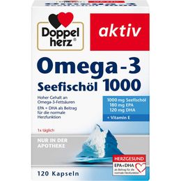Queisser Doppelherz Omega-3 Seefischöl 1000 Kapseln 120 St