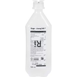 Ringer Lösung Dab 7 Plastik 500 ml