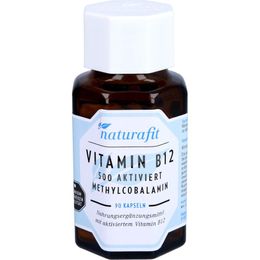 naturafit&reg; Naturafit Vitamin B12 500 &mu;g aktiviert Kapseln 90 St