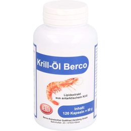 Berco-ARZNEIMITTEL Krill&ouml;l 500 mg Kapseln 120 St