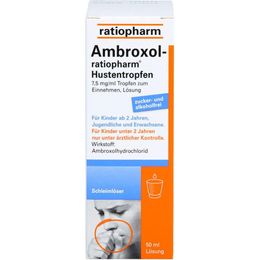 AMBROXOL-ratiopharm Hustentropfen 50 ml