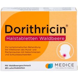 Dorithricin Halstabletten Waldbeere 20 St