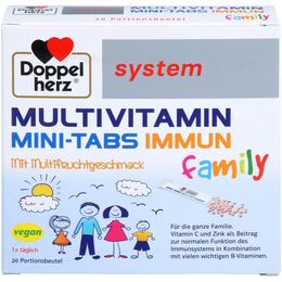 Queisser Doppelherz Multivitamin Mini-Tabs family system 20 St