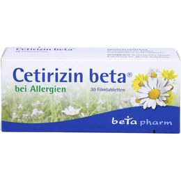 betapharm Cetirizin beta Filmtabletten 30 St