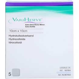 ACA M&uuml;ller Varihesive extra d&uuml;nn 10x10 cm Hkv hydroakt.967653 5 St