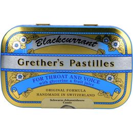 HAGER PHARMA Grethers Blackcurrant Gold zh.Past.Dose 60 g