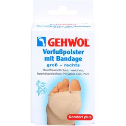 Gehwol Vorfu&szlig;polster mit Bandage rechts gro&szlig; 1 St