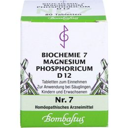 Bombastus Biochemie 7 Magnesium phosphoricum D 12 Tabletten 80 St