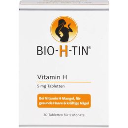BIO-H-TIN Vitamin H 5 mg f&uuml;r 2 Monate Tabletten 30 St