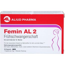 ALIUD Femin Al 2 Frühschwangerschaft Hartkapseln 30 St
