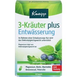 Kneipp GmbH Kneipp 3-Kr&auml;uter plus Entw&auml;sserung Kapseln 60 St