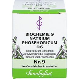 Bombastus Biochemie 9 Natrium phosphoricum D 6 Tabletten 80 St