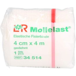 Lohmann & Rauscher Mollelast Binden 4 cmx4 m weiß 1 St