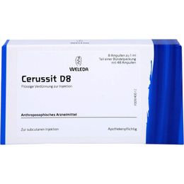 Weleda Cerussit D 8 Ampullen 48X1 ml