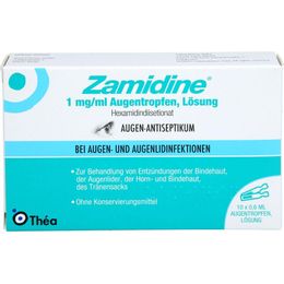 Zamidine 1 mg/ml Augentropfen Mehrdosenbeh&auml;ltnisse 10X0.6 ml