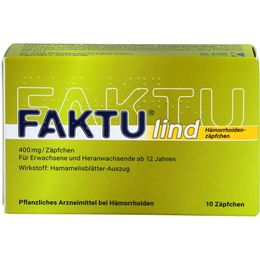 DR. KADE Faktu lind H&auml;morrhoidenz&auml;pfchen 10 St