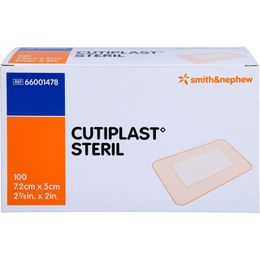 ToRa Pharma Cutiplast steril Wundverband 5x7,2 cm 100 St
