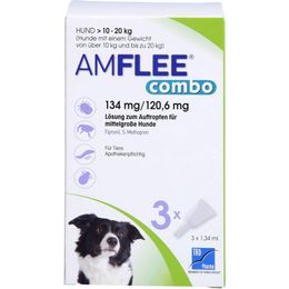Am FLEE Combo 134/120,6mg L&ouml;sung 10-20kg 3 St