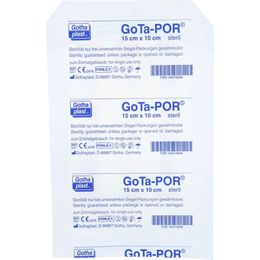GOTA-POR Wundpflaster steril 100x150 mm 1 St