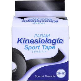 PARAM Kinesiologie Sport Tape 5 cmx5 m schwarz 1 St