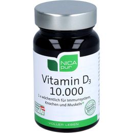 Nicapur Vitamin D3 10.000 Kapseln 60 St