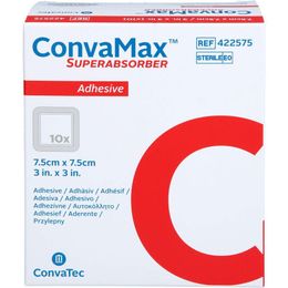 Convamax Superabsorber adh&auml;siv 7,5x7,5 cm 10 St
