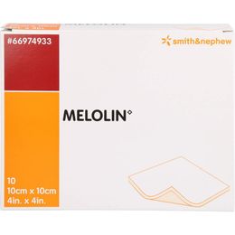 smith&nephew Melolin 10x10 cm Wundauflagen steril 10 St