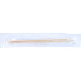 Dr. JUNGHANS Wattest&auml;bchen Holz 15 cm kleiner Kopf steril 50X2 St