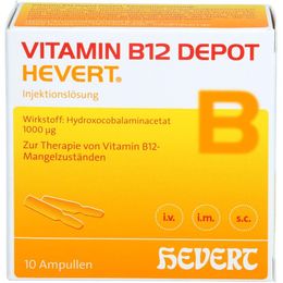 Vitamin B12 Depot Hevert Ampullen 10X2 ml