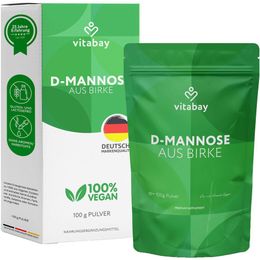 D-MANNOSE Pulver aus Birke vegan 100 g