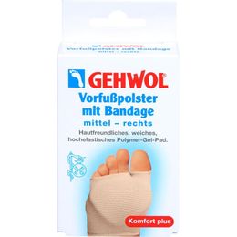 Gehwol Vorfu&szlig;polster mit Bandage rechts mittel 1 St