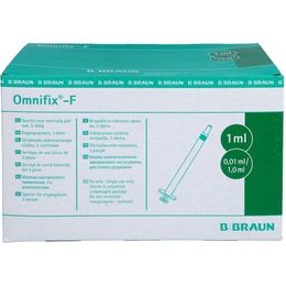 B.Braun Omnifix F Duo Spr.1 ml 25 G 0,5x16 mm latexfrei 100X1 ml