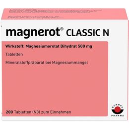 WÖRWAG PHARMA Magnerot Classic N Tabletten 200 St