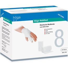 H&Ouml;GA-MUBILAST Fixierbinde 8 cmx4 m m.Cellophan 1 St