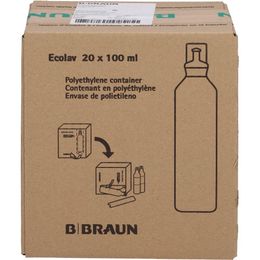 Aqua B.Braun Spüllösung Ecolav 20X100 ml
