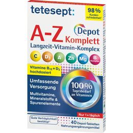 Tetesept Vitamin A-Z Depot Filmtabletten 40 St