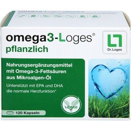 Dr. Loges + Co. GmbH OMEGA3-LOGES pflanzlich Kapseln 120 St