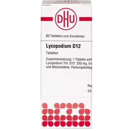 DHU-Arzneimittel Lycopodium D 12 Tabletten 80 St