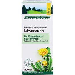 Salus L&ouml;wenzahn Saft Schoenenberger 200 ml