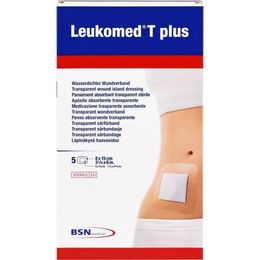 BSN Leukomed transp.plus sterile Pflaster 8x15 cm 5 St