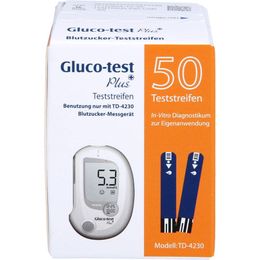 Aristo Gluco Test Plus Blutzuckerteststreifen 50 St