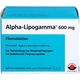 WÖRWAG PHARMA ALPHA-LIPOGAMMA 600 mg Filmtabletten 60 St
