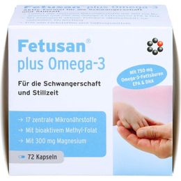 INTERCELL-Pharma GmbH Fetusan plus Omega-3 Kapseln 72 St