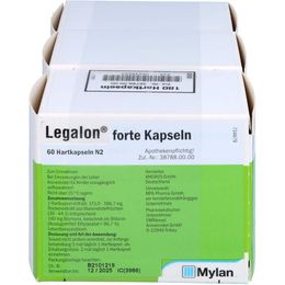 EMRA-MED Arzneimittel GmbH Legalon forte Kapseln 180 St