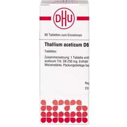 DHU-Arzneimittel Thallium Aceticum D 6 Tabletten 80 St