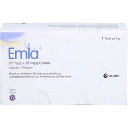 Emla 25 mg/g + 25 mg/g Creme + 2 Tegaderm Pfl. 5 g