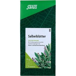 Salbeiblätter Arzneitee Salviae folium Bio Salus 75 g